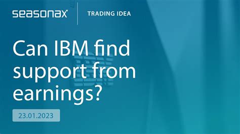 Can Ibm Find Support From Earnings Seasonax