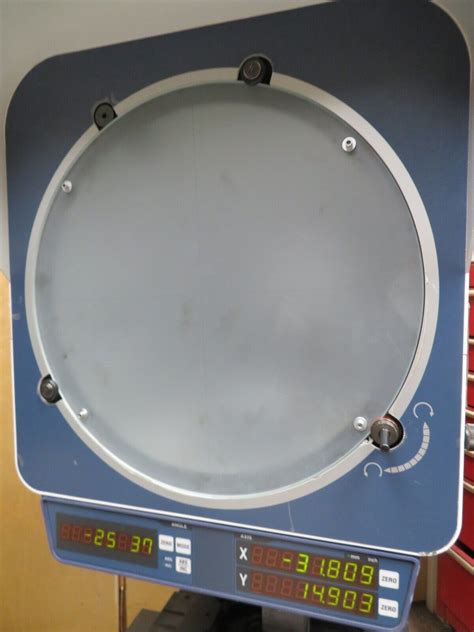 Mitutoyo 302 712a Pj A3000 Vertical Optical Comparator 10x Lens