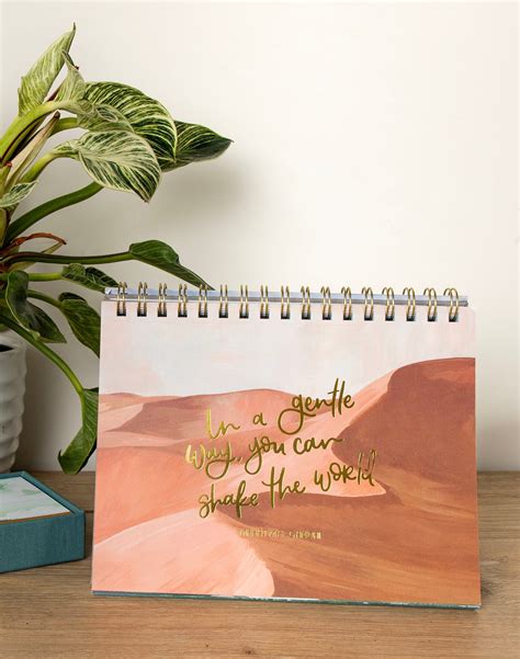 Land And Sky Desk Flip Calendar 1canoe2