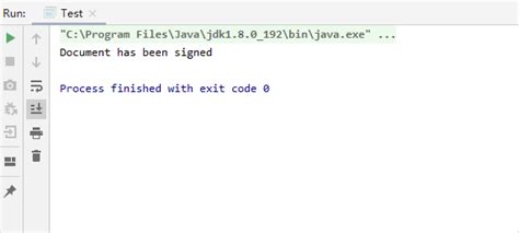 java get digital signatures in excel in java