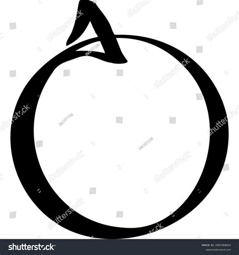 Circular Arrow Sketch Vector Illustration Hand Stock Vector Royalty Free 2087968693 Shutterstock