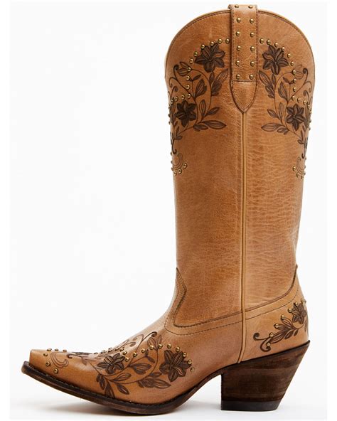 Shyanne Womens Dahlia Western Boots Snip Toe Tan
