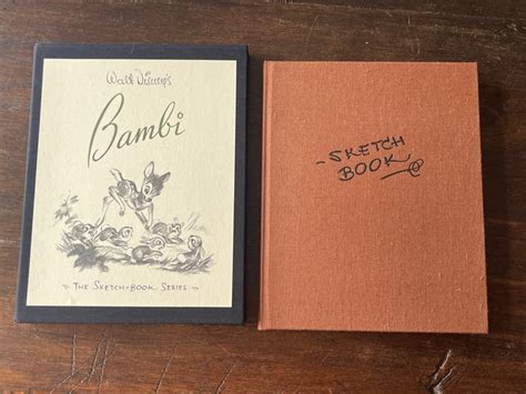 Walt Disney 1 Bambi The Sketch Book Series Bambi Bambi Sketch