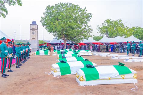 Tinubu Awards National Honours To 17 Slain Military Personnel