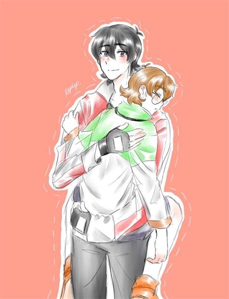 Keith Carrying Sleeping Pidge In His Arms From Voltron Legendary