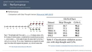 Paper Seminar Learned In Translation Contextualized Word Vectors PPT