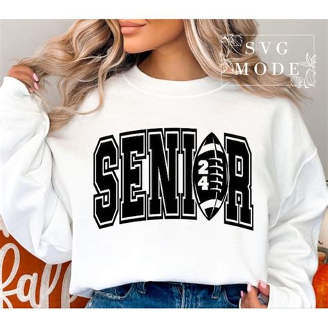Senior Football Svg Png Football Svg Class Of 2024 Svg Fo Inspire