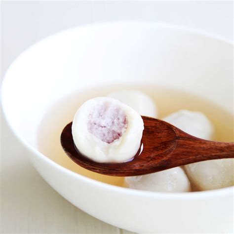 Black Sesame Glutinous Rice Balls In Sweet Ginger Soup All Purpose