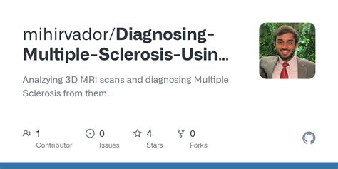 github mihirvador diagnosing multiple sclerosis using machine