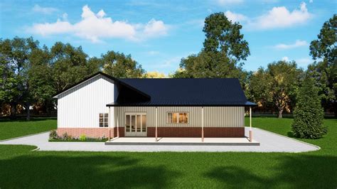 Plan 530151kte Modern Barndominium House Plan With Split Bedrooms And