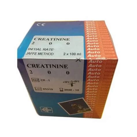 Creatinine Test Kit At ₹ 1200 Piece Mankapur Id 21996267162