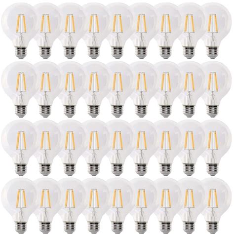 Reviews For Feit Electric 40 Watt Equivalent G25 Globe Dimmable
