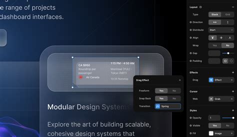 Appear Hover Press Loop And Drag Effects Master No Code Web Design