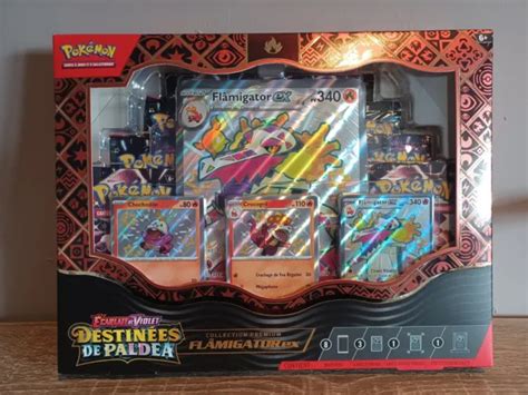COFFRET POKEMON Collection Premium Flamigator Ex Destinée De Paldea