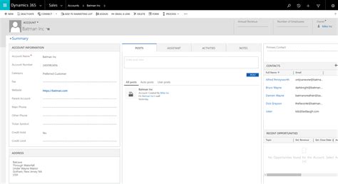 XRM Formula Sync Account Address With All Contacts And Protect