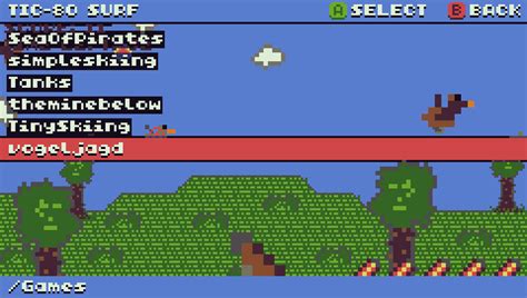 SURF Shows Covers In Wrong Color Doesn T Use Game S Palette Issue Nesbox TIC GitHub