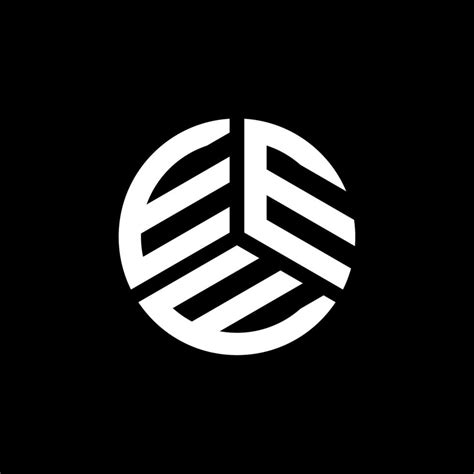 Eee Letter Logo Design On White Background Eee Creative Initials