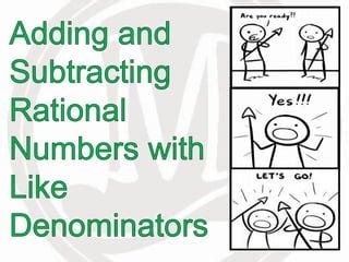 Lesson A Adding And Subtracting Rational Numbers PPT Worksheets Library