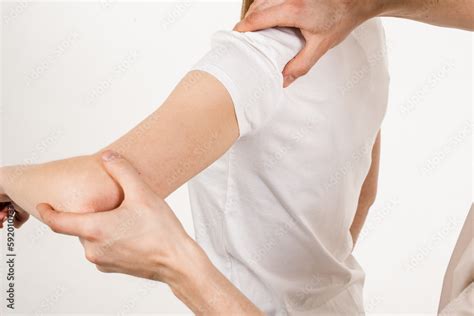 Movement Assessment Or Shoulder Joint Mobilization Muscle Release