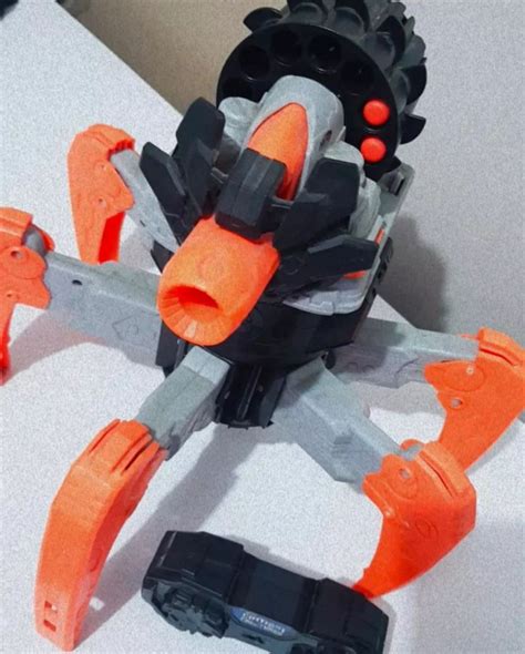 Nerf Controle Remoto Terradrone Combat Creatures Brinquedo Nerf Usado