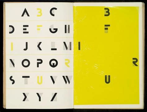 © Am Cassandre Spécimen Du Bifur 1929 Dessiné Pour La Fonderie Deberny Et Peignot Art