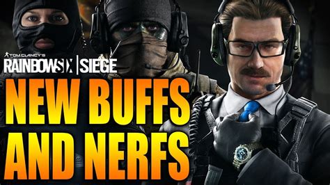 Rainbow Six Siege In Depth New Buffs And Nerfs Warden Glaz