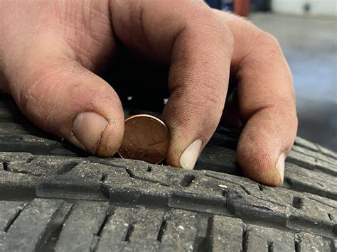Checking Tire Tread Depth How To Tell If You Need New Tires