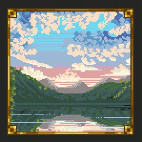 Artstation Mirror Lake