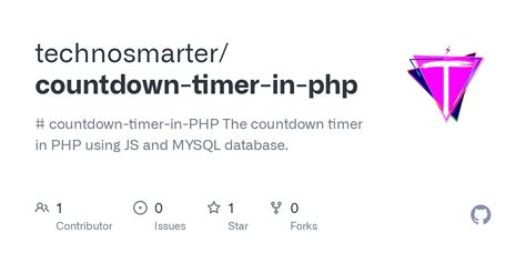 Github Technosmarter Countdown Timer In Php Countdown Timer In Php