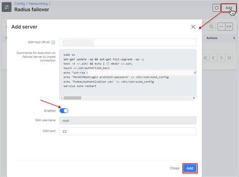 Radius Failover Splynx Documentation