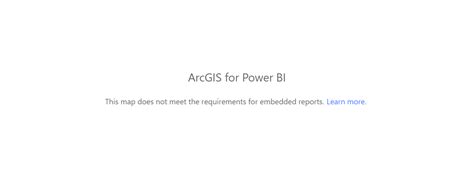 Embed Map Enabled Powerbi Report In Dynamics Esri Community