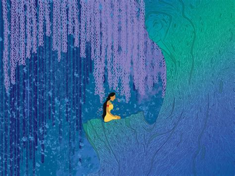 Pocahontas Digital Collage Art Pocahontas Dark Fantasy Art