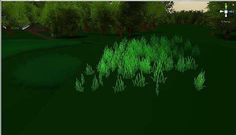 Two Different Terrains Have Different Grass Thickness Unity Engine