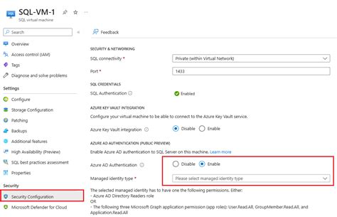 Microsoft Entra Verificatie Inschakelen Sql Server On Azure Vms Microsoft Learn