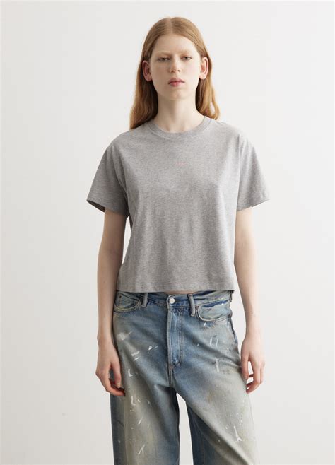 Boxy Micro Logo T Shirt