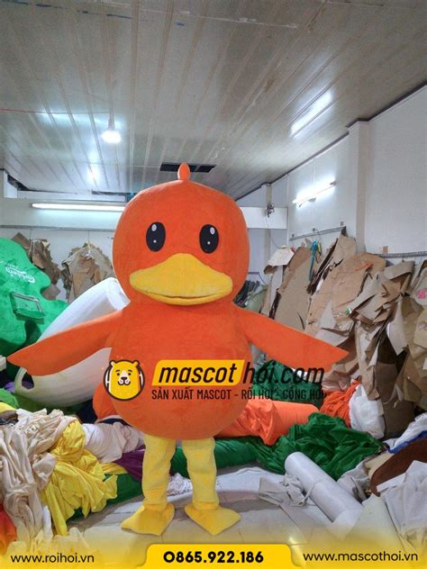 Mascot Chú Vịt Mascot Hơi May Và Cho Thuê Mascot Hơi Uy Tín Chất Lượng