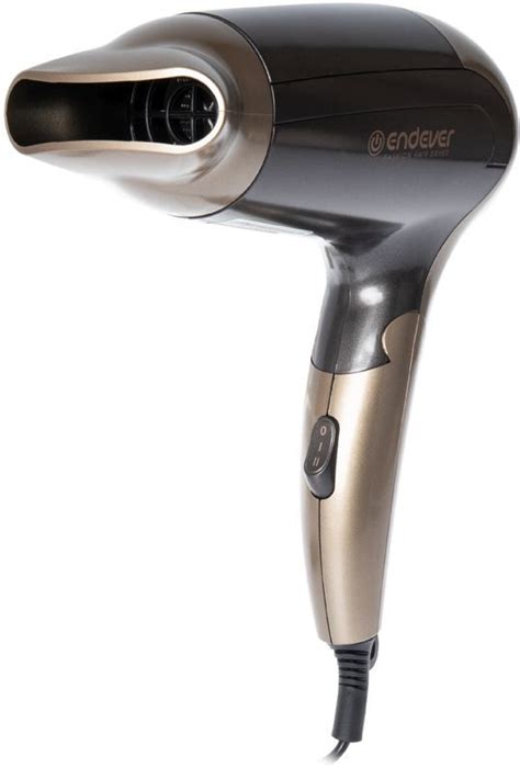 Характеристики Фен Endever Aurora 451, 2000Вт, золотистый (1394179 ...