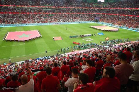 الشيخة موزا تدعم المنتخب المغربي بإطلالة أنيقة ومميزة