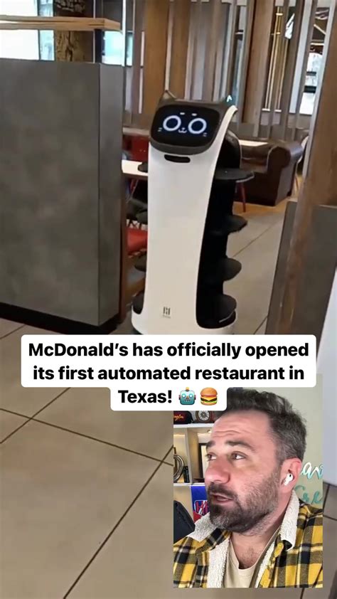 Mcdonalds Opens Its First Automated Restaurant In Texas Who Will