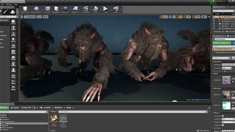 Leaked Game Assets Wolfman Modular