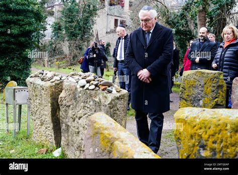 Worms Germany 01st Feb 2023 German President Frank Walter