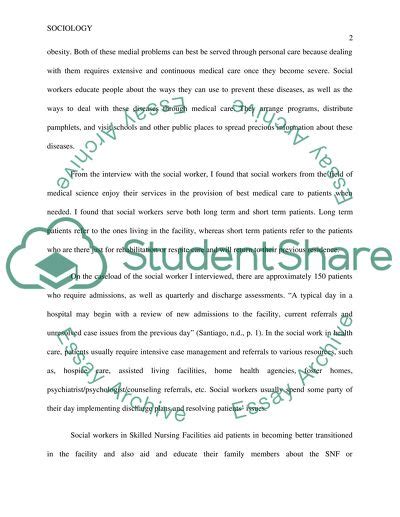 Social Work Paper Essay Example Topics And Well Written Essays 1000