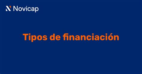 Tipos de Financiación Novicap