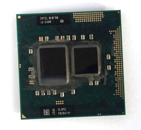 Intel Core i5-540M használt laptop CPU processzor 3,07Ghz G1
