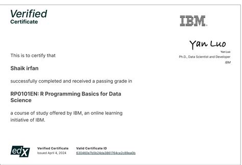Shaik Mahammad Irfan On Linkedin Rprogramming Datascience Dataanalysis