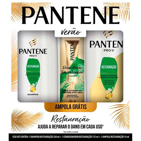 Pantene produtos menor preço na Droga Raia