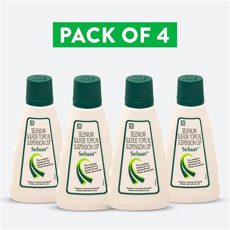 Buy Selsun Suspension Anti Dandruff Shampoo Clears Away Dandruff