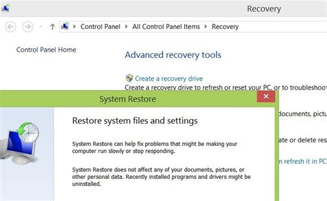 fixed system restore not working in windows 10 11