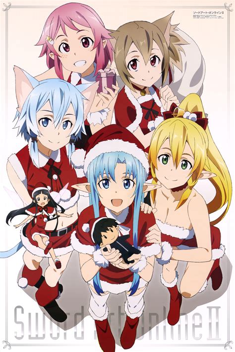 Asuna Kirito Sinon Leafa Silica And 8 More Sword Art Online And 1