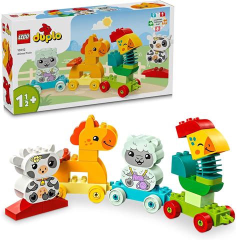 Jp レゴlego デュプロ はじめてのデュプロ どうぶつれっしゃ おもちゃ 玩具 誕生日 プレゼント ブロック